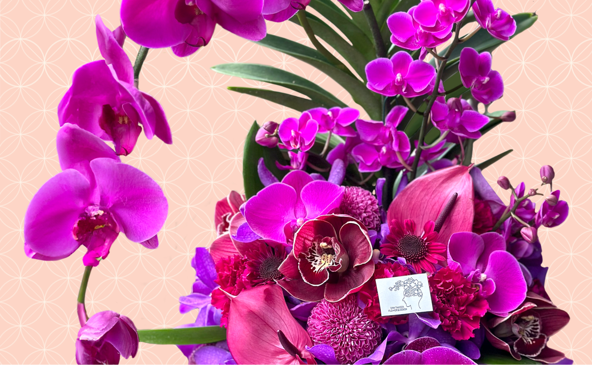 DAN TAKEDA FLOWER & DESIGN – DAN TAKEDA FLOWER AND DESIGN